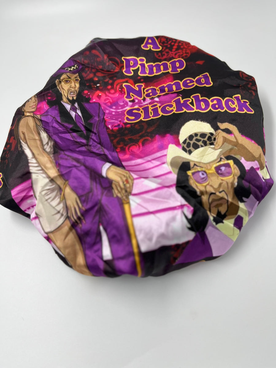 A Pimp Name Silkback Double Layered Bonnet – Splash Team Merch